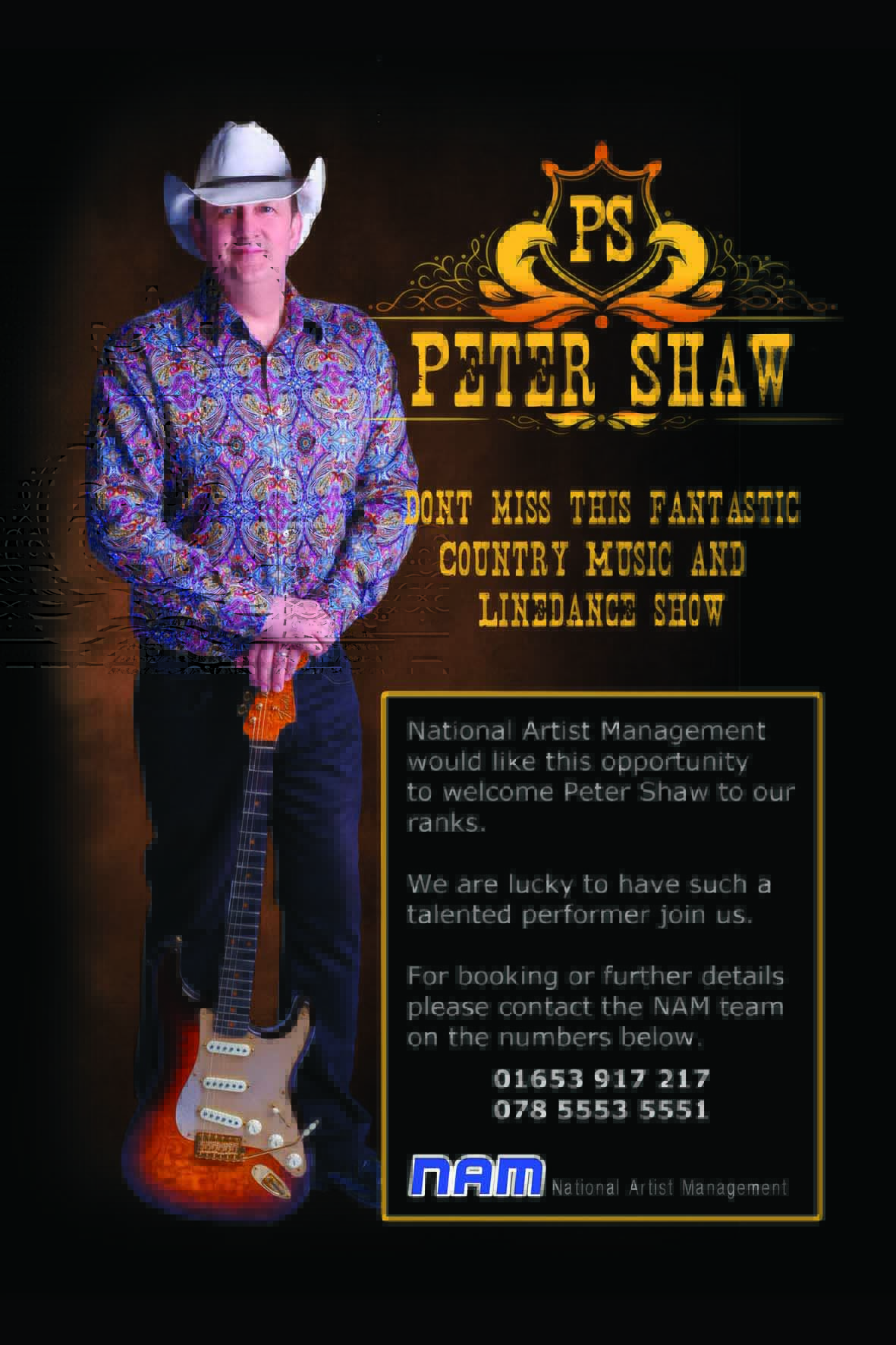 Peter Shaw - National Artist Management